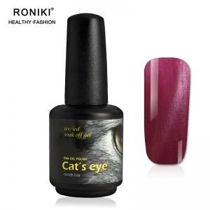 China RONIKI Magnetic Cat Eye Gel Polish,Cat Eye Gel,Cat Eye Gel Polish,5D Cat Eye Gel Polish，natural gel nail polish supplier