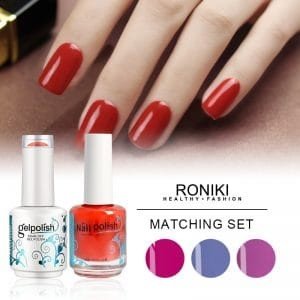 China RONIKI Matching Gel &amp; Nail Polish perfect Matching Gel Polish set perfect Matching Gel Polish kit supplier